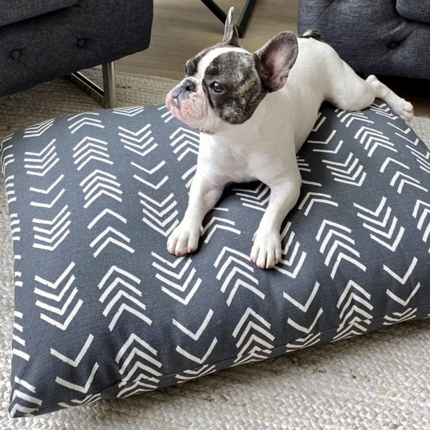 Bogolan Modern Mud Cloth Pillow Bed – Cuddl